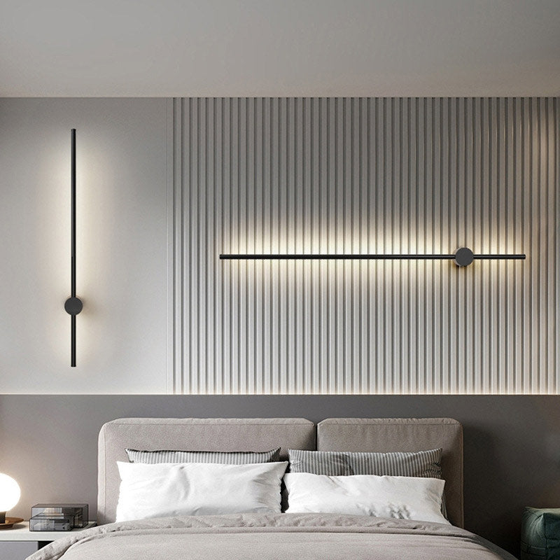 360° Modern Black&Gold LED Linear Wall Light | Yedwo – YEDWO