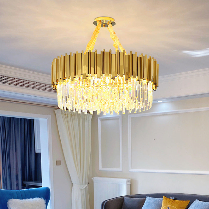 Adorjan Golden Crystal Chandelier | Yedwo Design – YEDWO