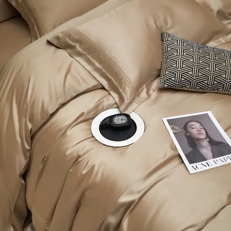 Cooling Silky Soft Eucalyptus Lyocell Duvet Cover Set | Yedwo – YEDWO