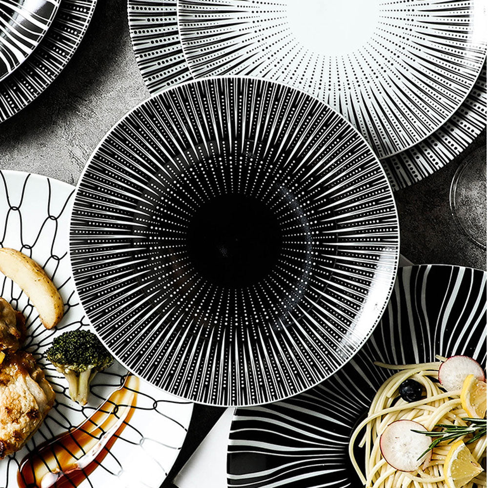 Euclid Collection Ceramic Serving Plates | Yedwo Design – YEDWO