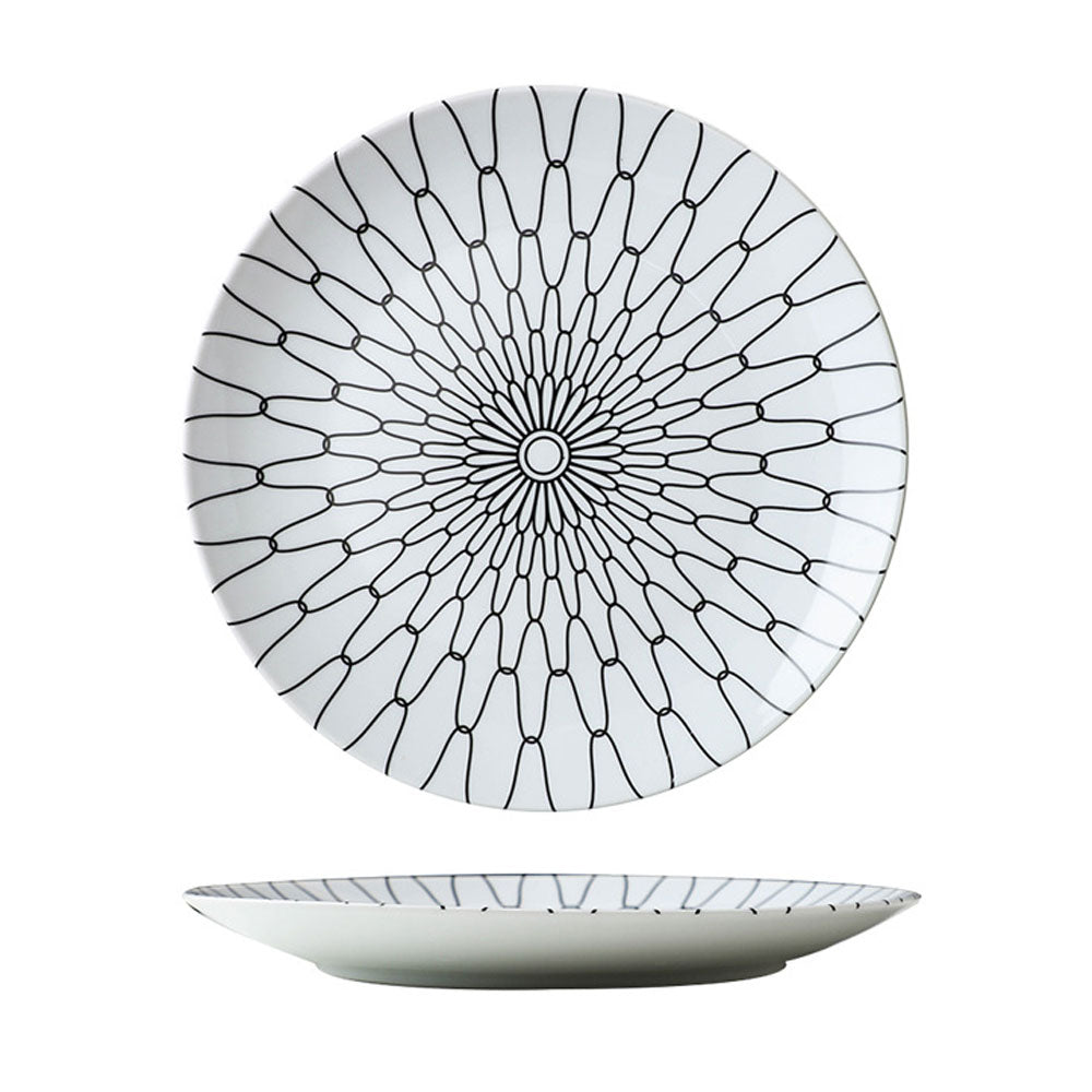 Euclid Collection Ceramic Serving Plates | Yedwo Design – YEDWO