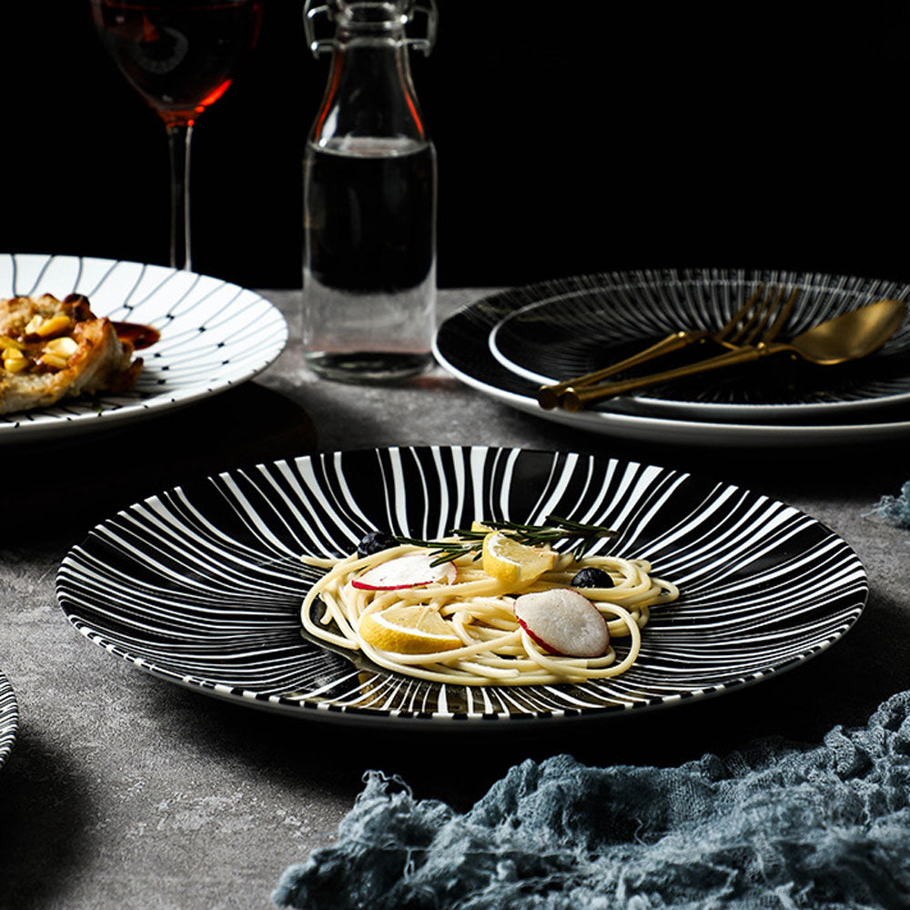 Euclid Collection Ceramic Serving Plates | Yedwo Design – YEDWO