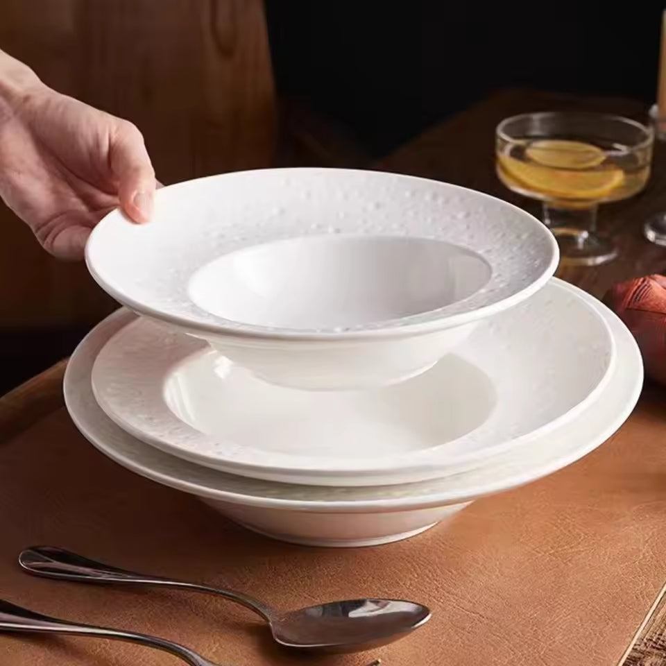 French Creative Salad Plate Straw Hat Plate | Yedwo Design – YEDWO