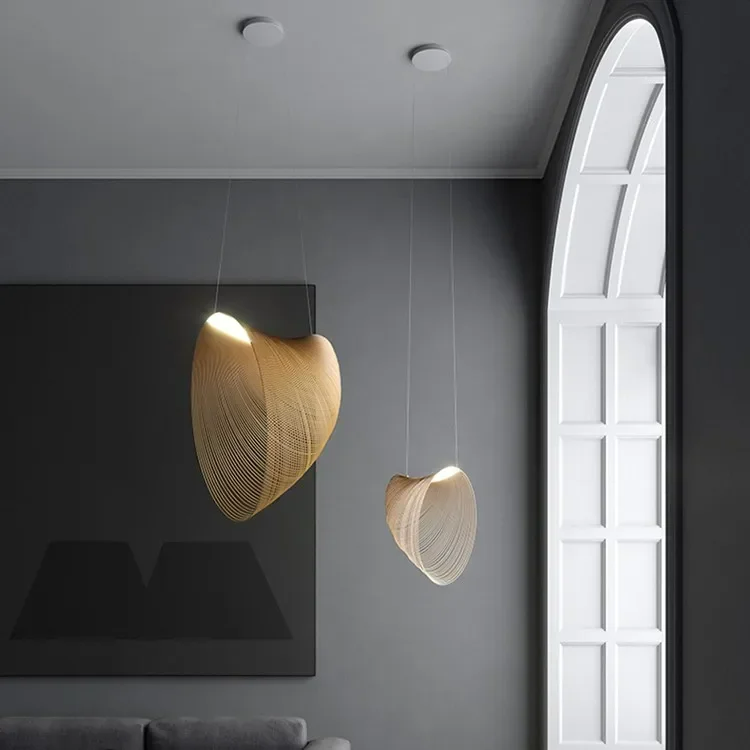 Italian Creative Minimalist Straw Hat Chandelier | Yedwo Design – YEDWO