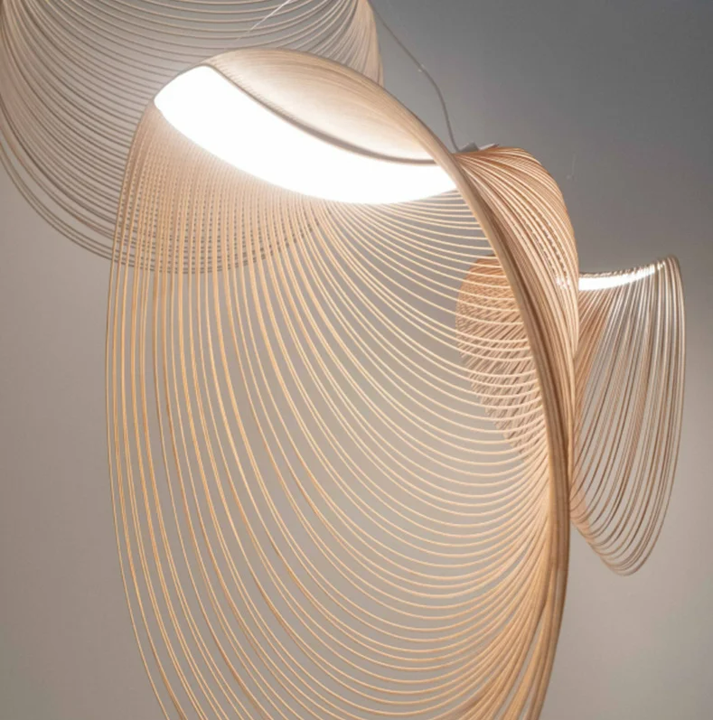 Italian Creative Minimalist Straw Hat Chandelier | Yedwo Design – YEDWO