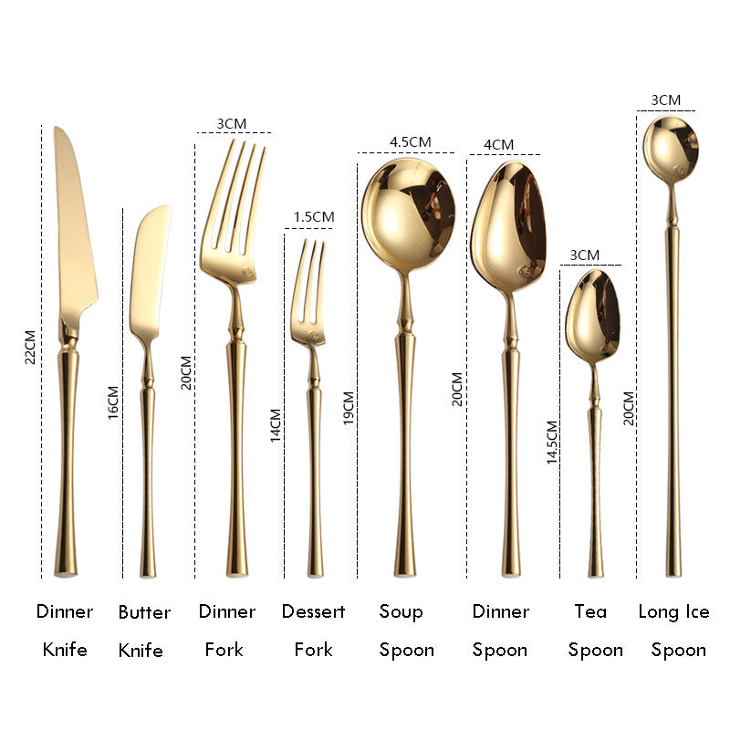 Leon Gold Flatware | Yedwo Design – YEDWO
