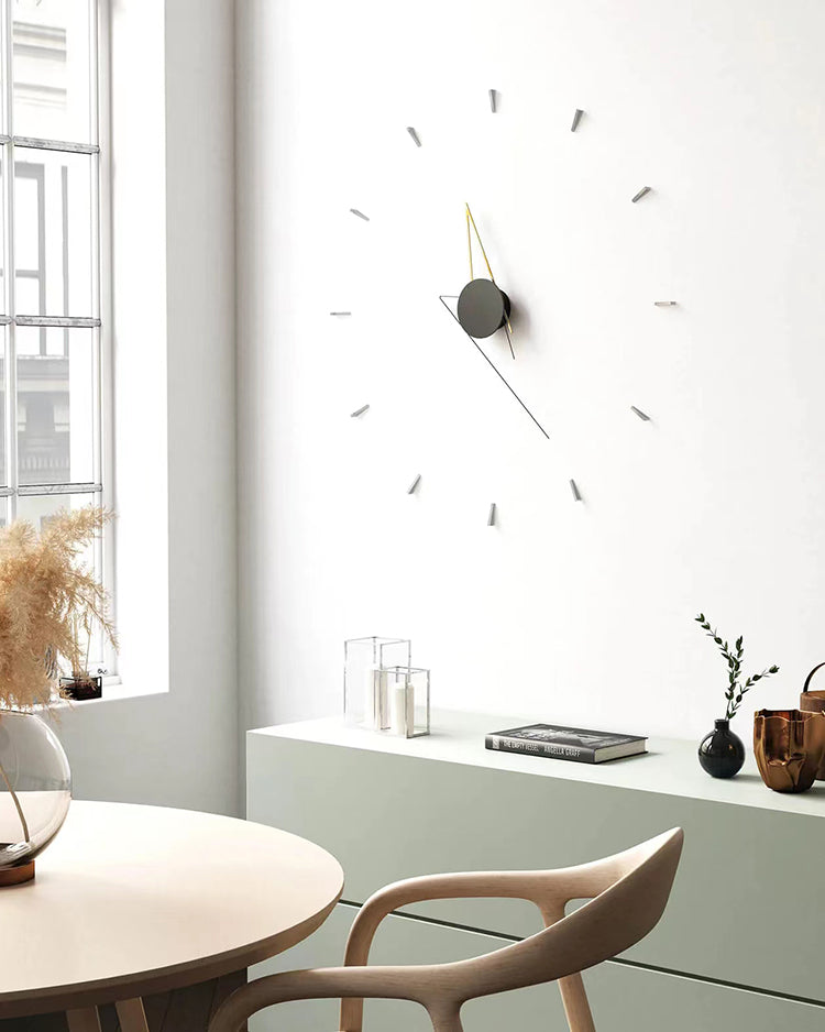 Minimalism Wall Clock | Silo Clock | Big Modern Wall Clock | Yedwo ...