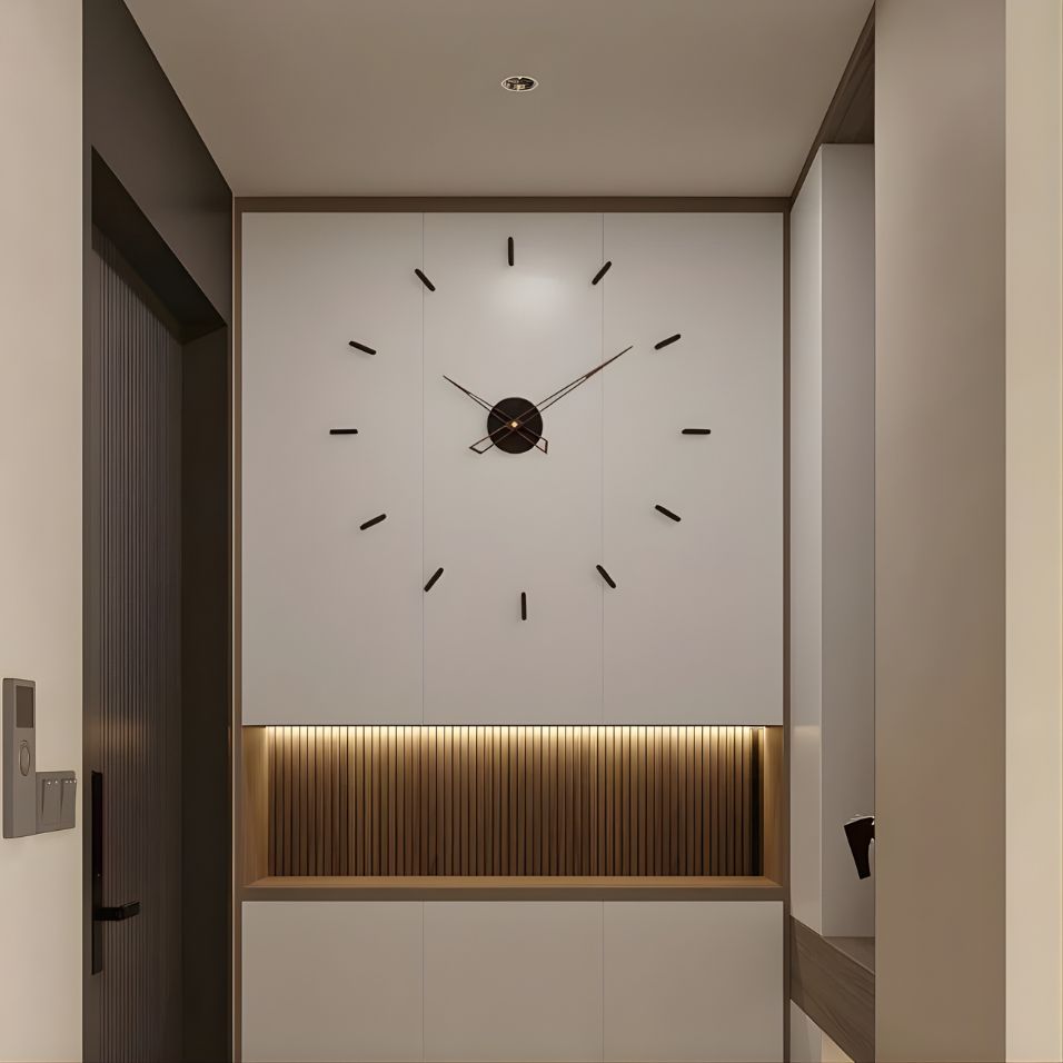 Minimalism Wall Clock | Silo Clock | Big Modern Wall Clock | Yedwo ...