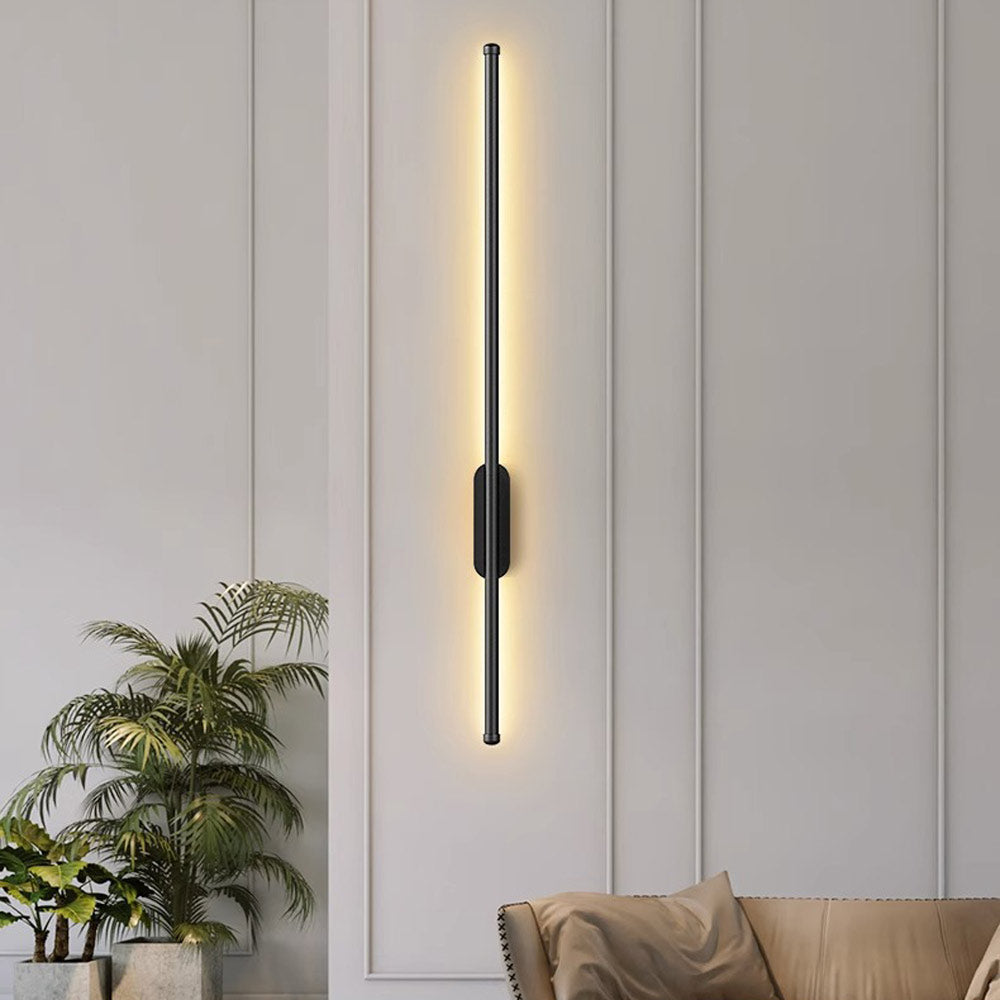 Modern Black LED Long Strip Wall Light | Yedwo – YEDWO