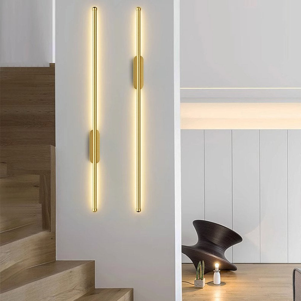 Modern Black LED Long Strip Wall Light | Yedwo – YEDWO