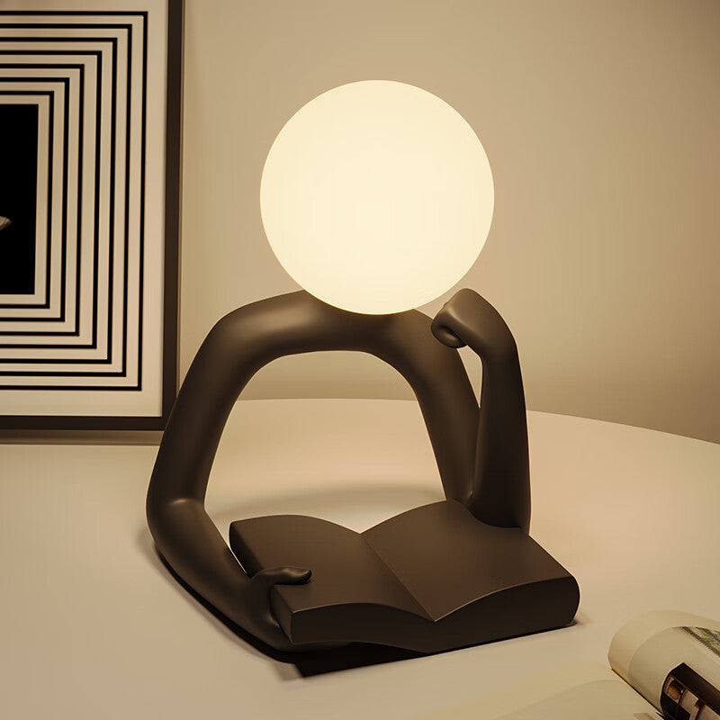 Modern Art Abstract Thinker Reading Lamp | Yedwo Design – YEDWO