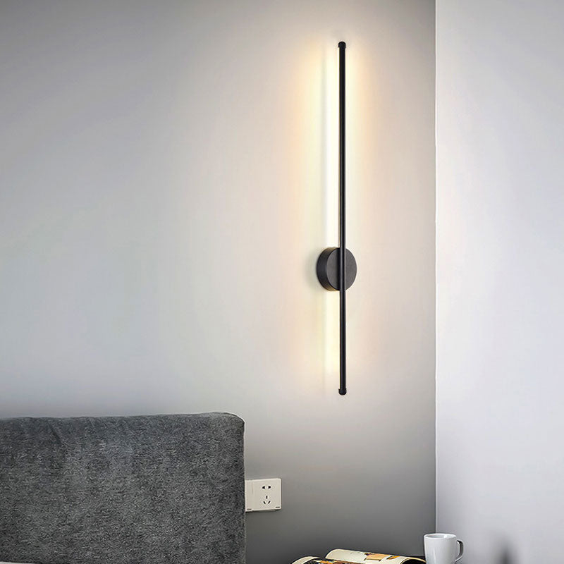 Modern Black LED Linear Wall Light | Yedwo – YEDWO