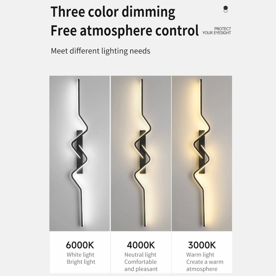 Modern Nordic Strip Led Wall Lamp | Yedwo Design – YEDWO