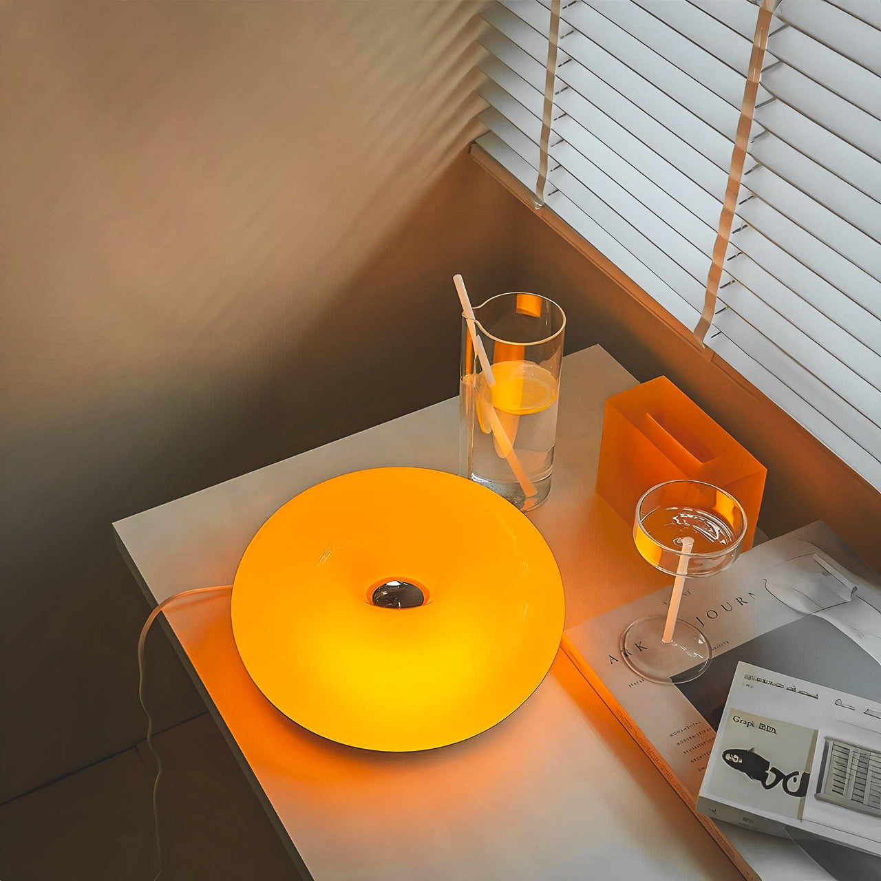 Orange Donut Lamp | Yedwo Design – YEDWO