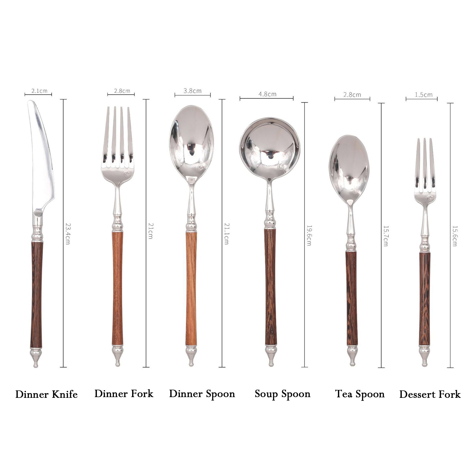 Paris Vintage Huanghua Pear Wood Cutlery Set | Yedwo – YEDWO