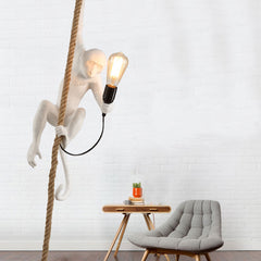 Modern Monkey Lighting | Monkey Wall Light | Yedwo Hanging Monkey Lamp ...