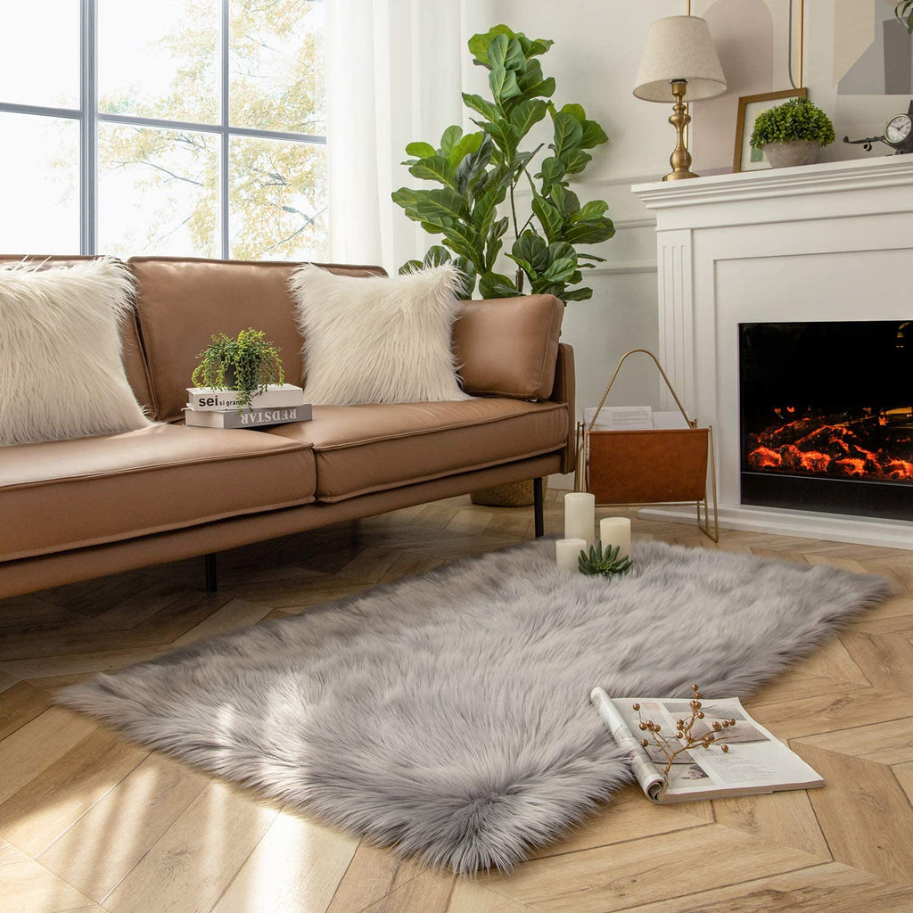 Ultra Soft Mongolian Faux Fur Carpet | Yedwo Home – YEDWO